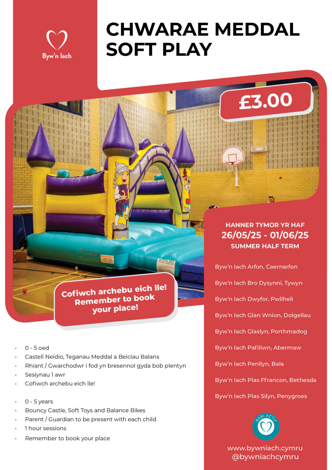 Summer Half Term 2025 - Byw'n Iach