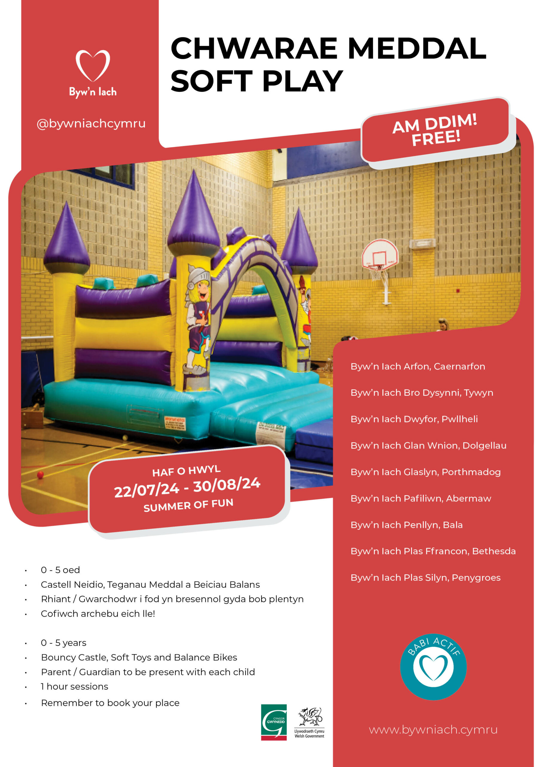 Summer of Fun 2024 - Byw'n Iach